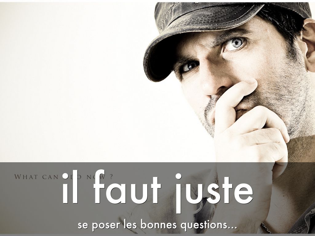 il faut juste by Georges Etesse
