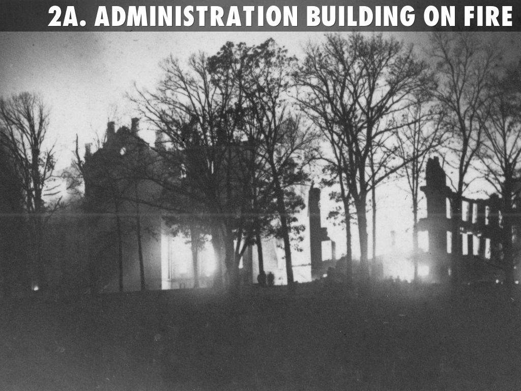 The Great Fire of 1912 at the University of Maryland