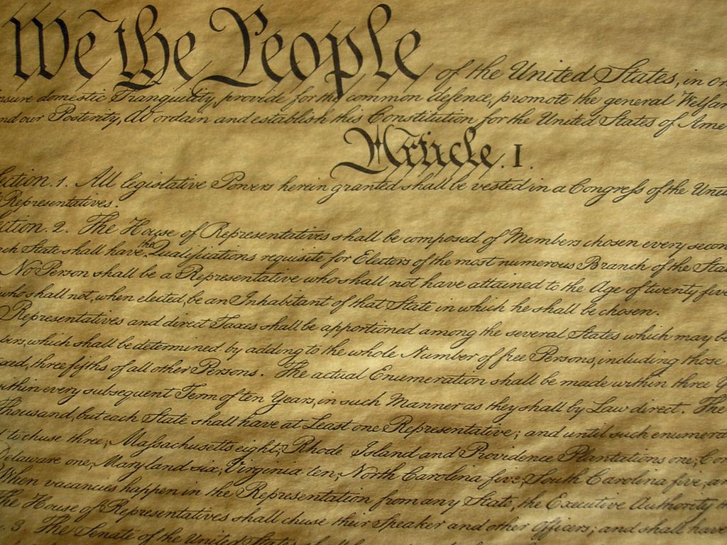The CONSTITUTION of The United States by vatterg