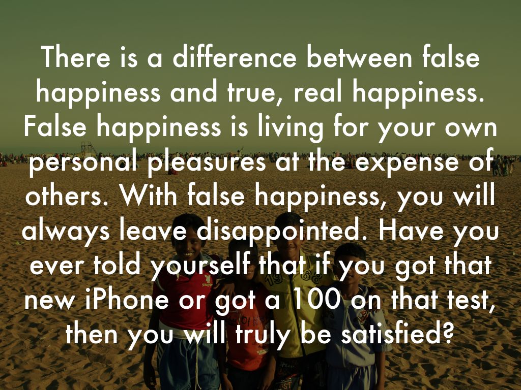 What is Happiness? by Jefferson Ye