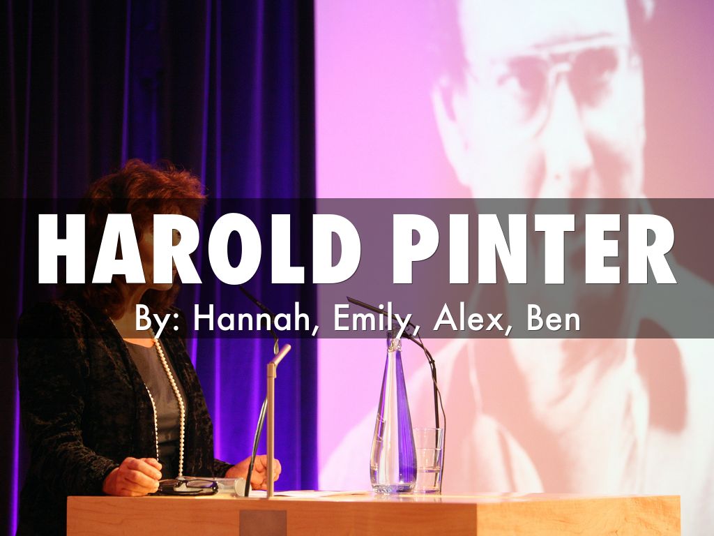 Harold Pinter by hgschippers19