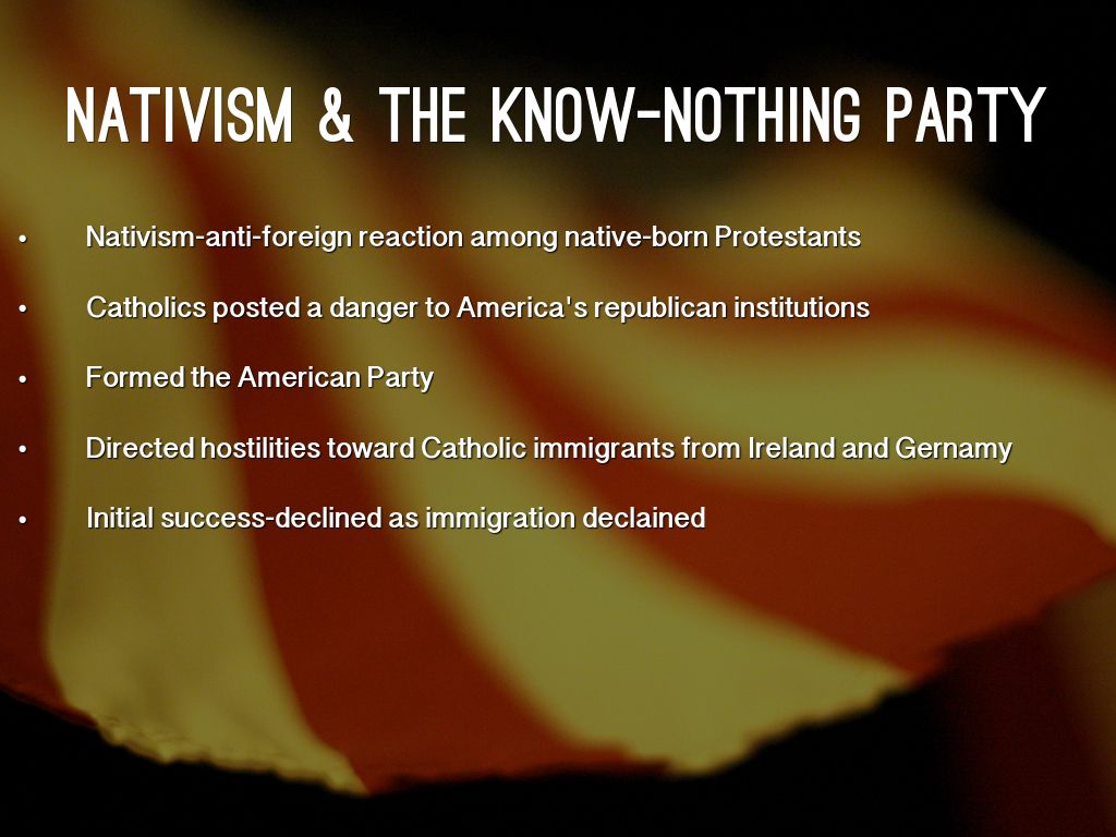 Immigration in Antebellum America by Kasee Hobbs