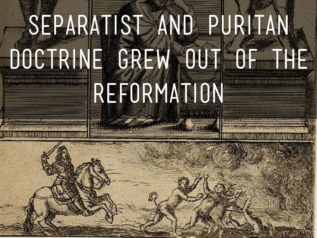 Reform and PUritan thought by Mary Petty