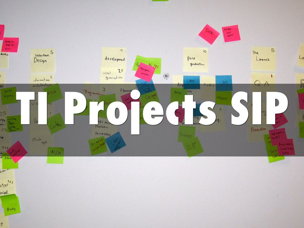 TI Projects SIP by Jonathan Zondo