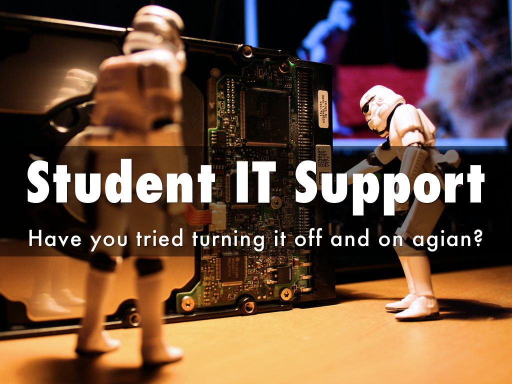 Student IT Support by Sallie Barber