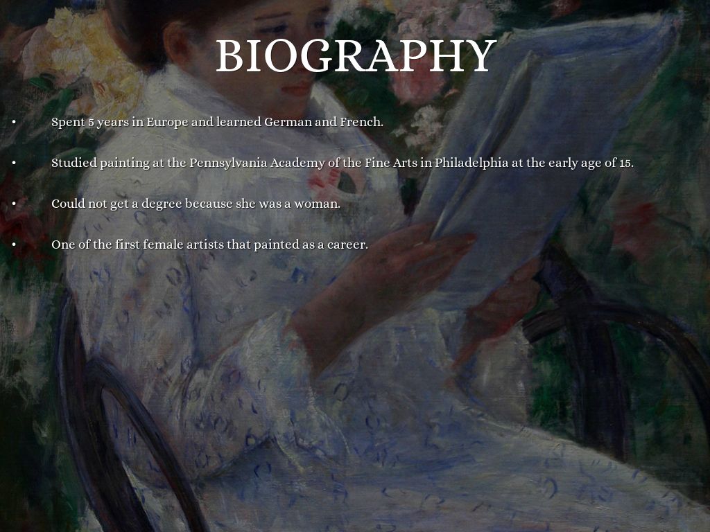 Mary Cassatt by tglass0012