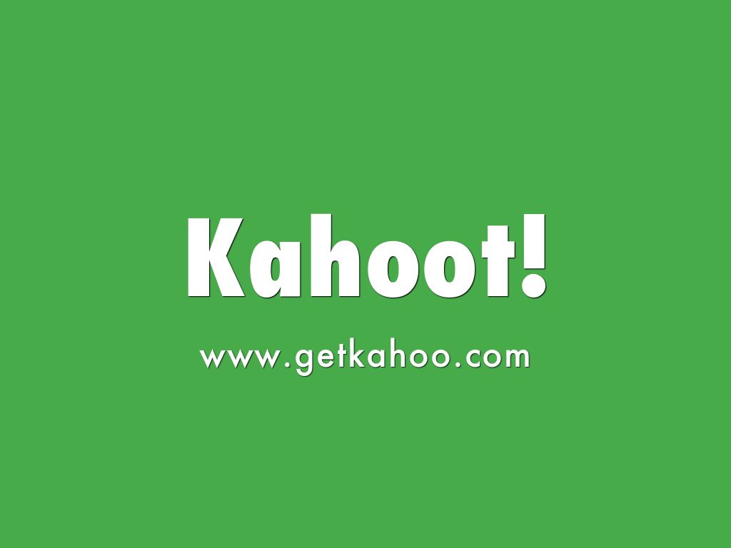 Kahoot! by kgandhi9