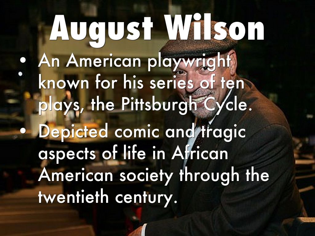 Copy of August Wilson by Ryan Hamilton