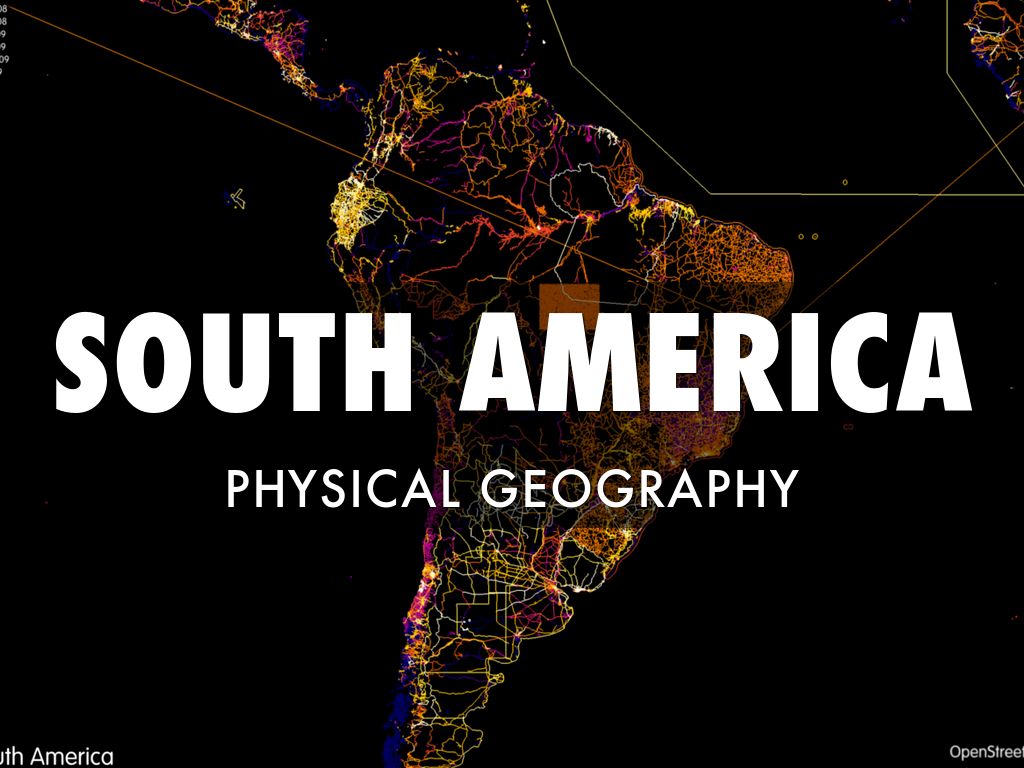 South America by Mitchel Wells