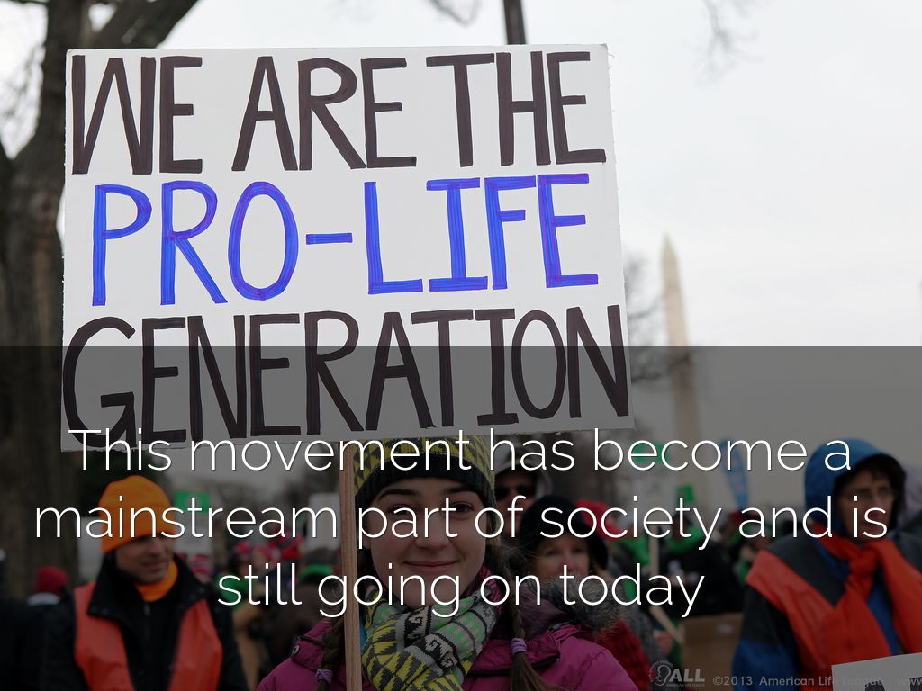 Pro-life mOvement by trudellhn