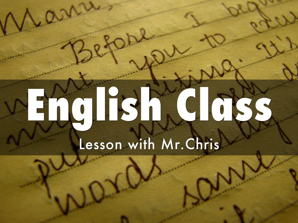 English Class by Chris Lam