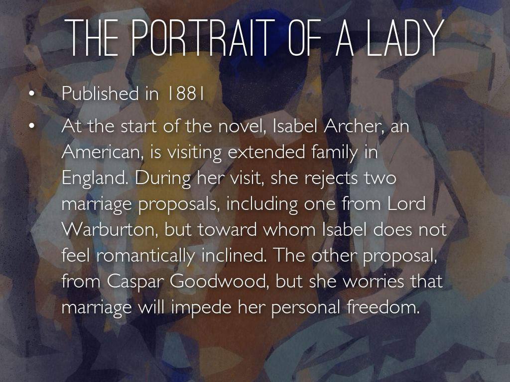Copy of The Portrait of a Lady by Katrina Hegeman