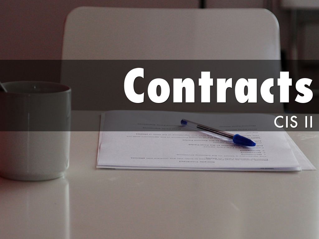 Contracts by oconnorm