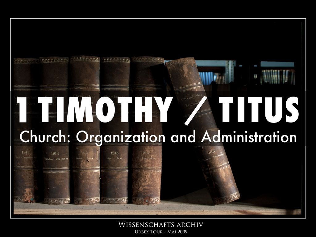 1 Timothy / titus by Paul Gilliam