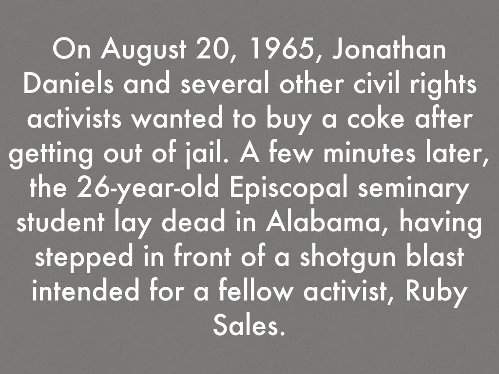 Martyrs and groups of the civil rights era. by wafcat