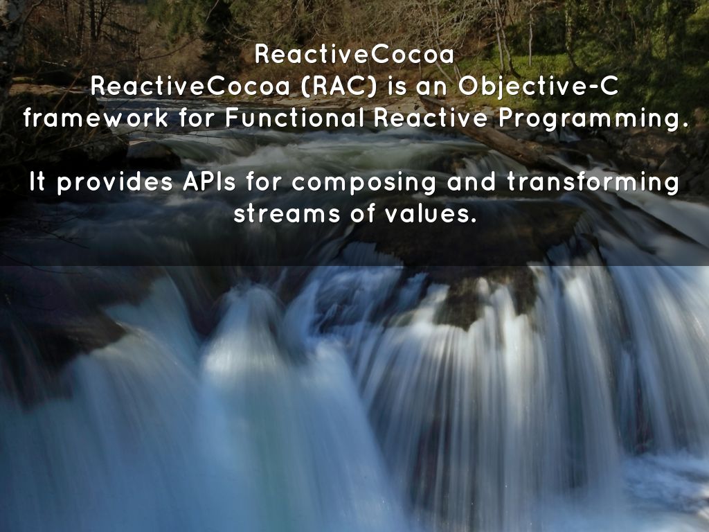 Reactivecocoa & MVVM