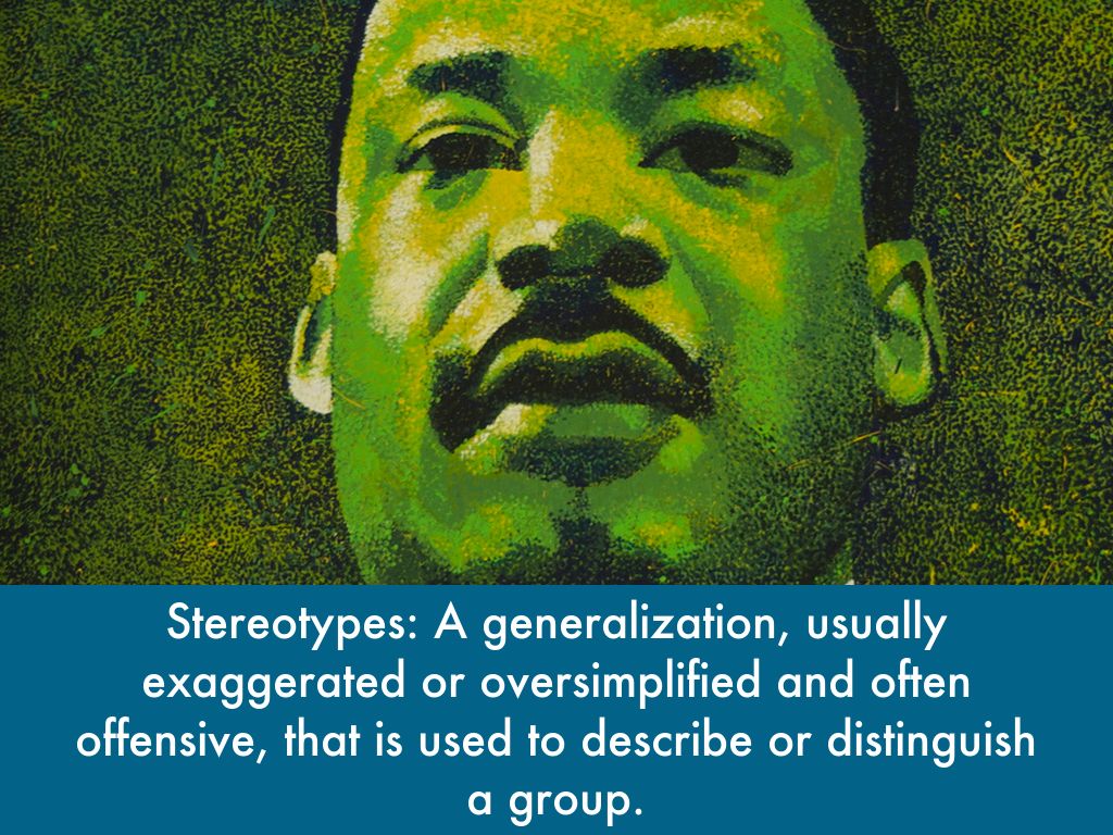 Definitions For Stereotypes Racism And Prejudice by