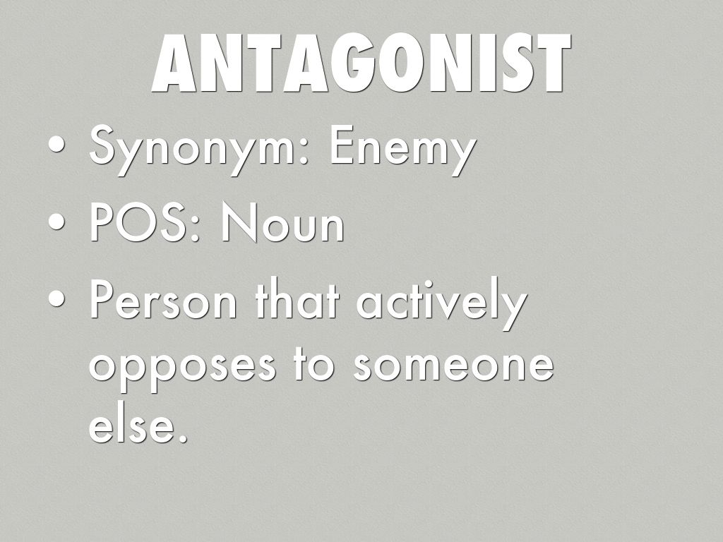 antagonistic synonym