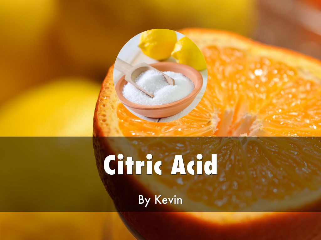 Citric Acid By Kevin Ma
