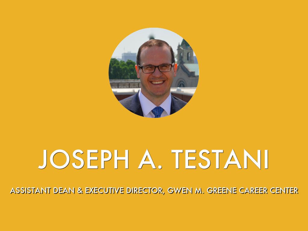 Engineering Development Presentation by Joe Testani