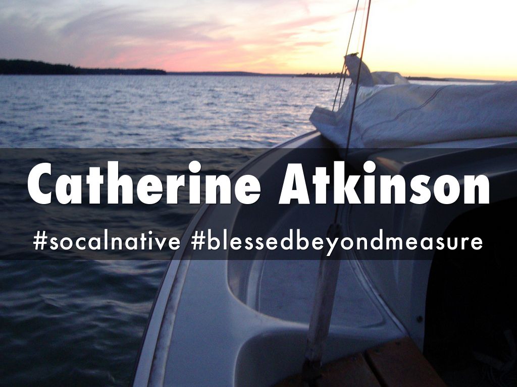 Catherine Atkinson by Catherine Atkinson