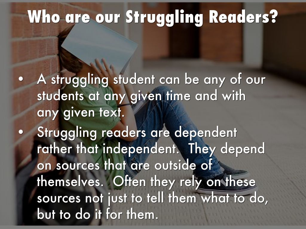 Struggling Readers by jworthy
