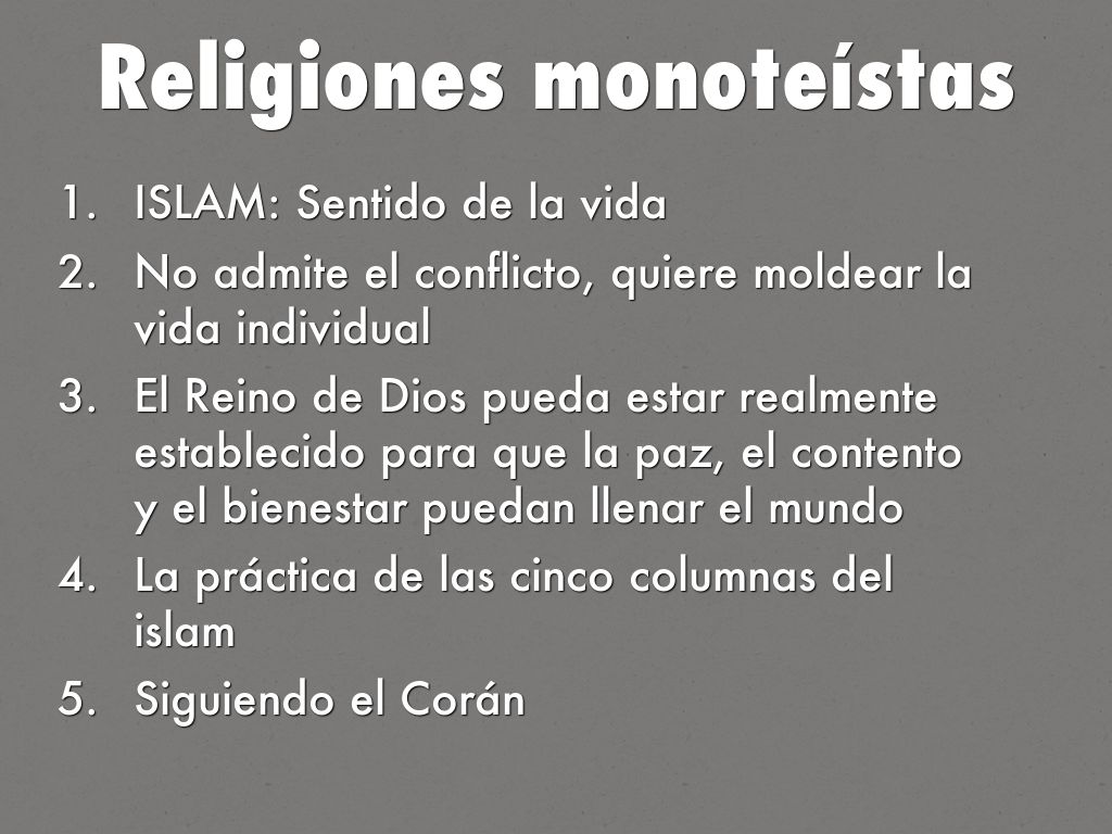 Religiones monoteístas by marta.pizarro1702g