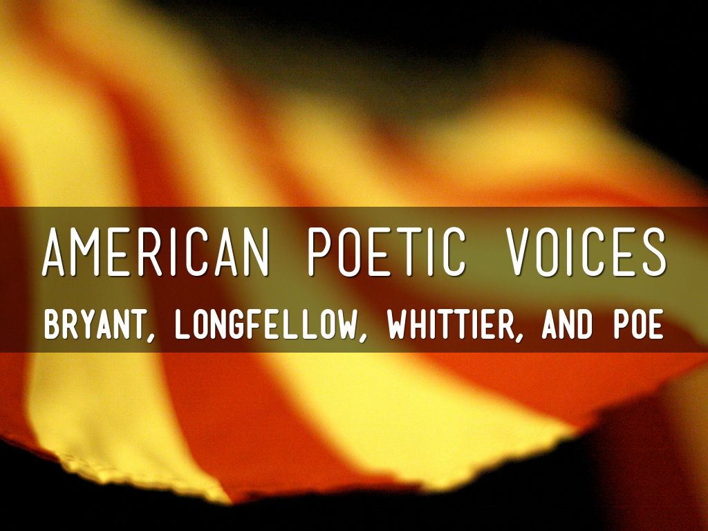 American Poetic Voices by Mary Petty