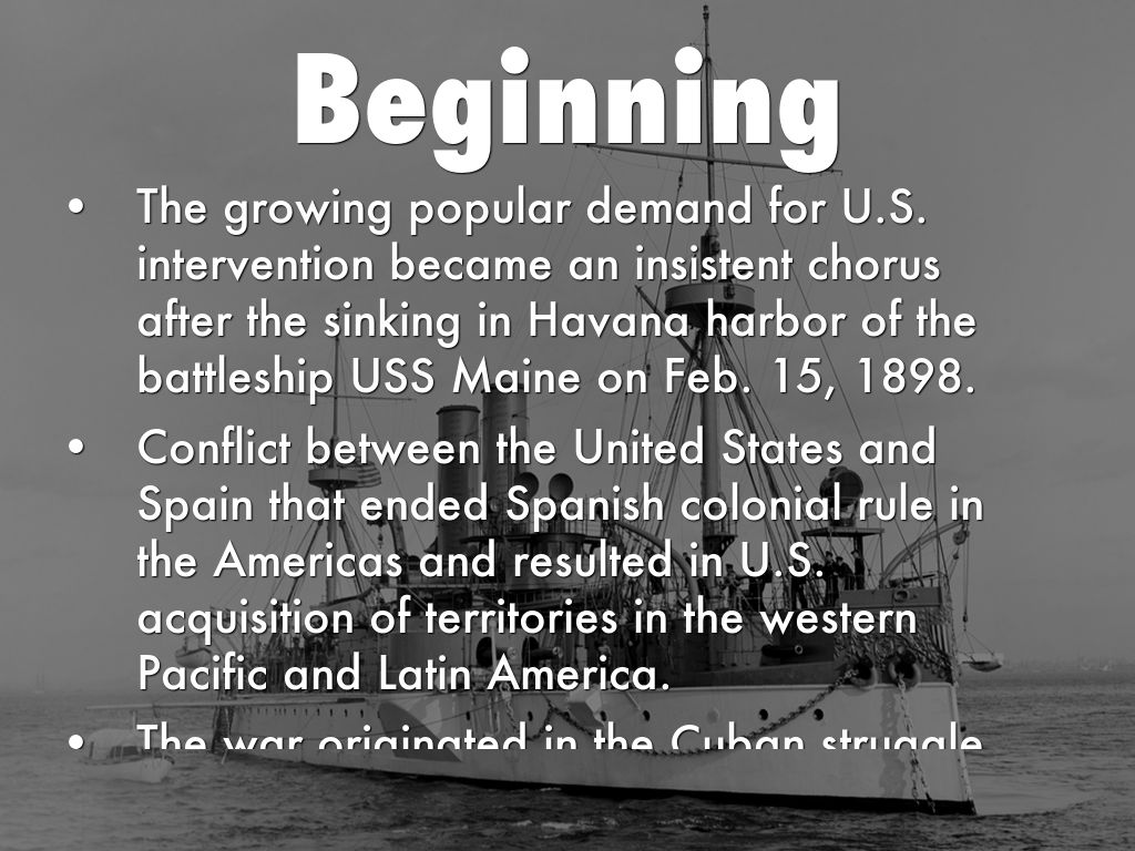 Spanish American War by Chris Harper