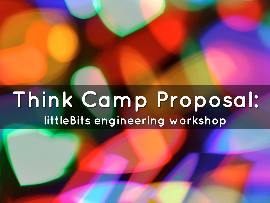 Think Camp Proposal: by Angela Fischer Zinkl