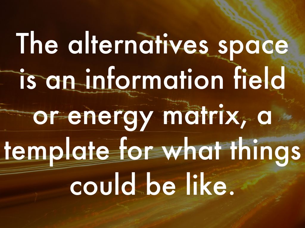 Module 6 The Alternatives Flow by Tracey Bethune