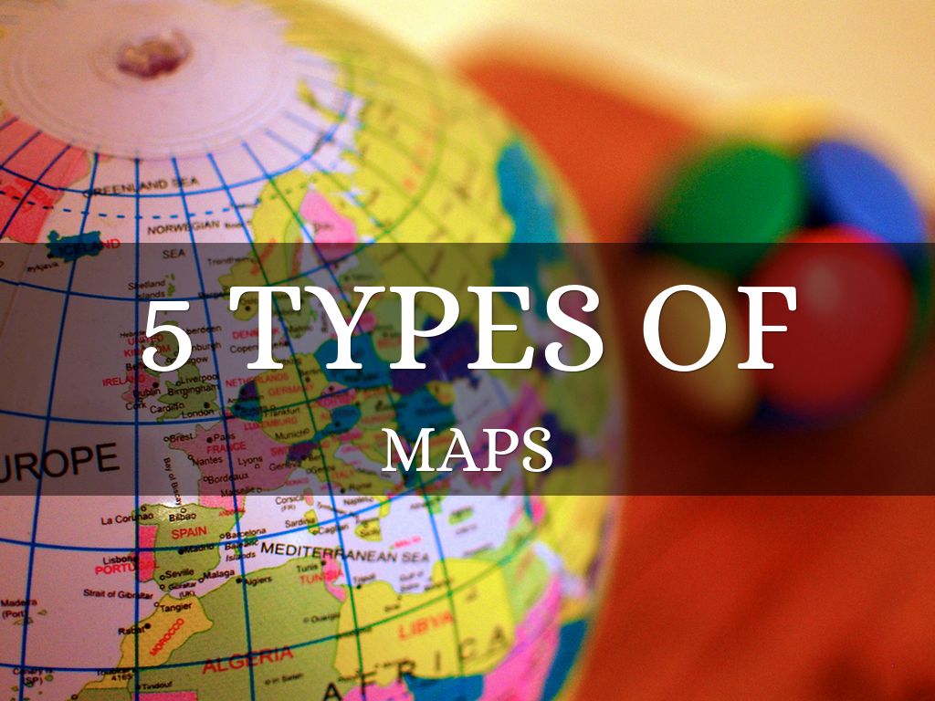 Types Of Maps Chart