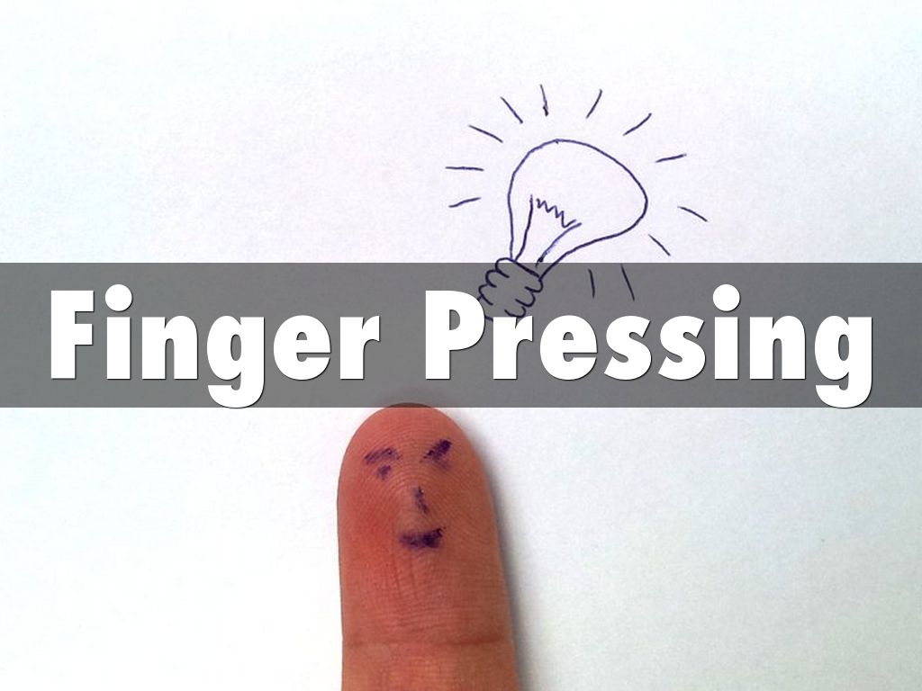 Finger Pressing by Alice Dutton