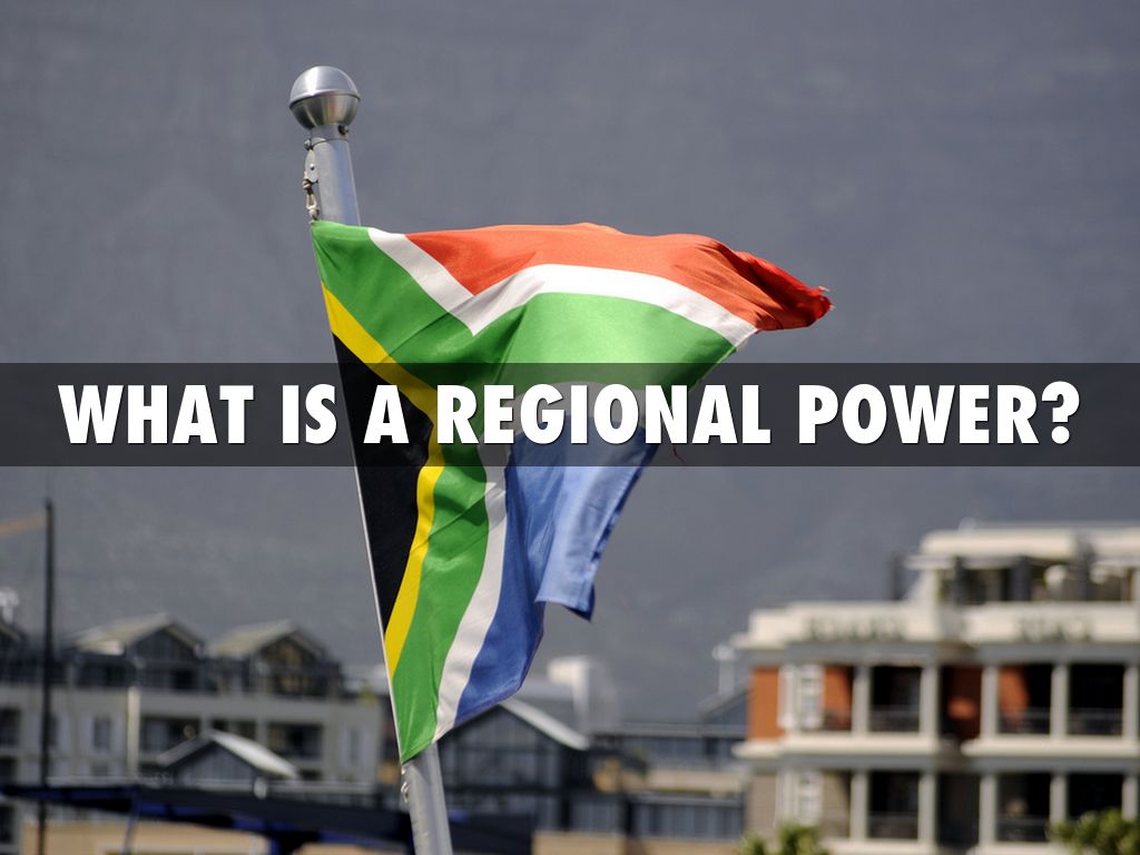 AFRICAN REGIONAL POWERS by Anupam Ray