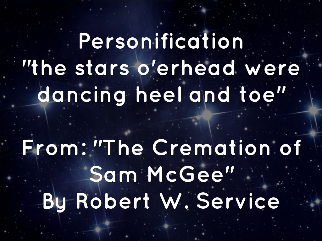 Personification Poems About Stars