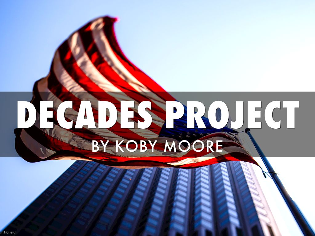 U.S.A By The Decades by Koby Moore