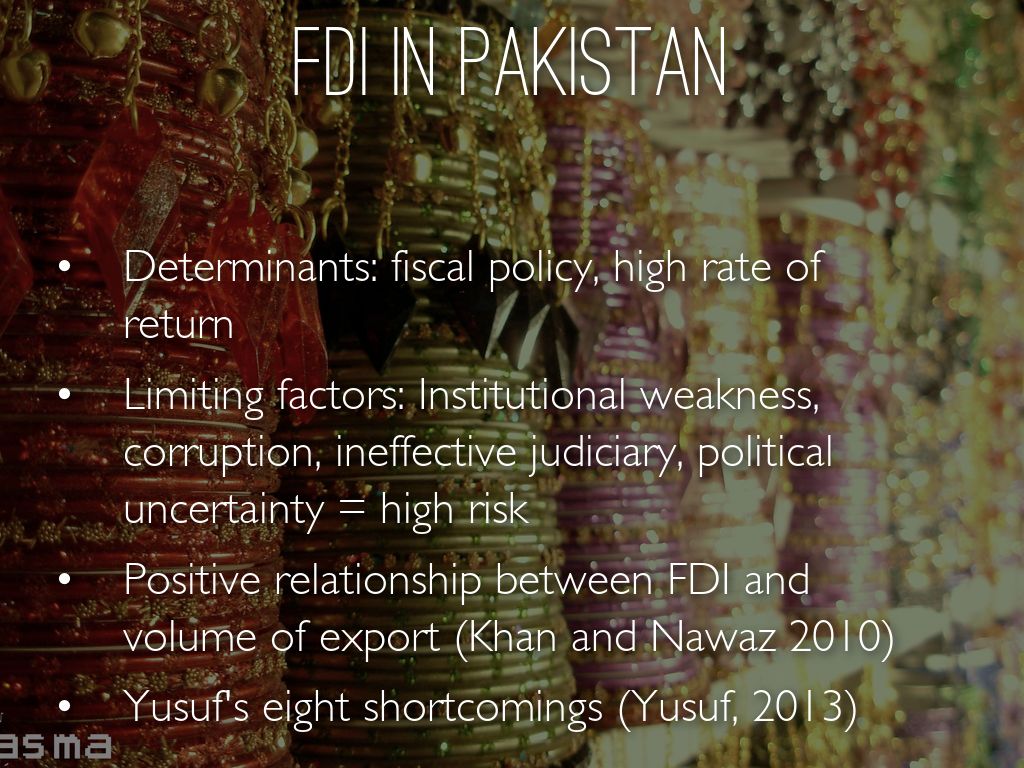 FDI for Peace and Development: Prospects and Challenges