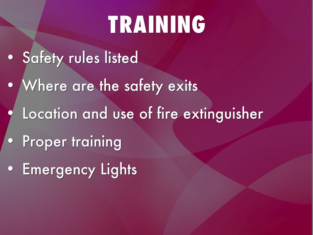 Workplace training about Safety by kontactmaryam