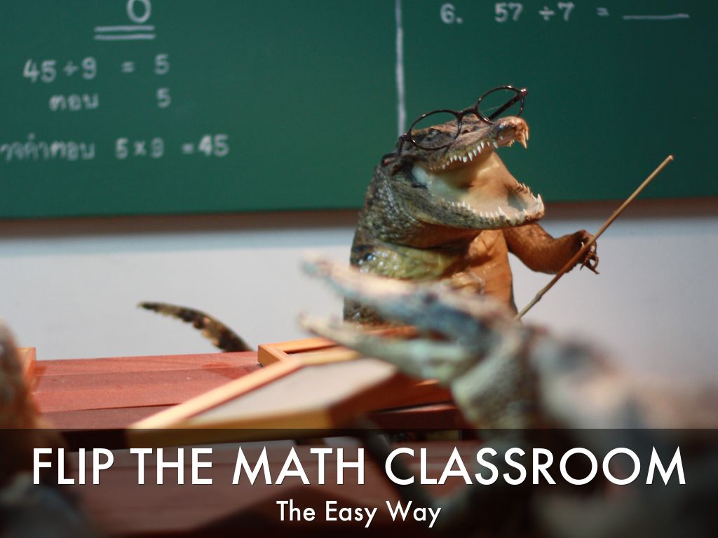 Flipping The Math Classroom The Easy Way by Mike Paul