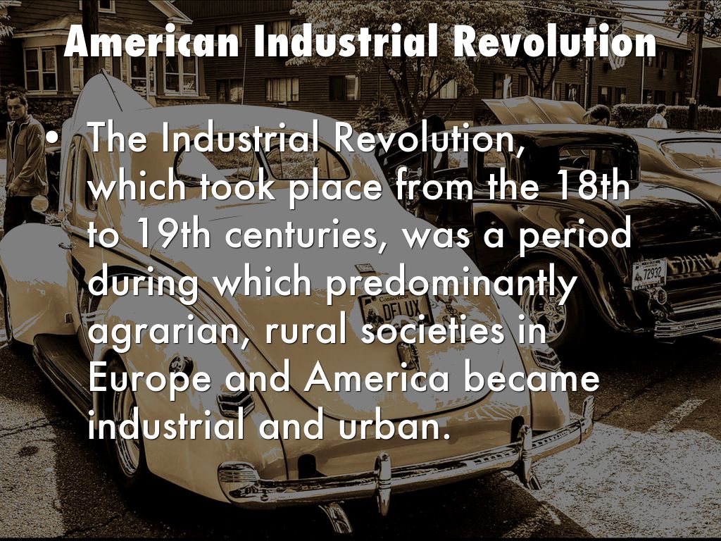 American Industrial Revolution by Fady Fouad