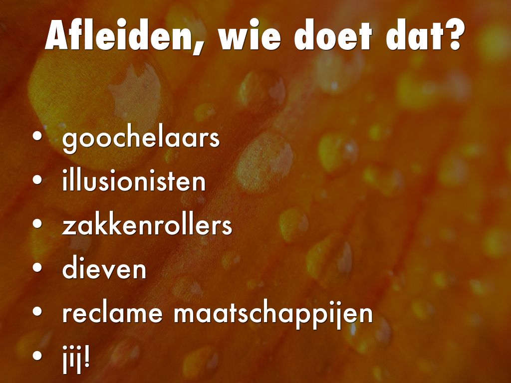 Afleiden, een interventie uit de TRAAN serie (empatisch