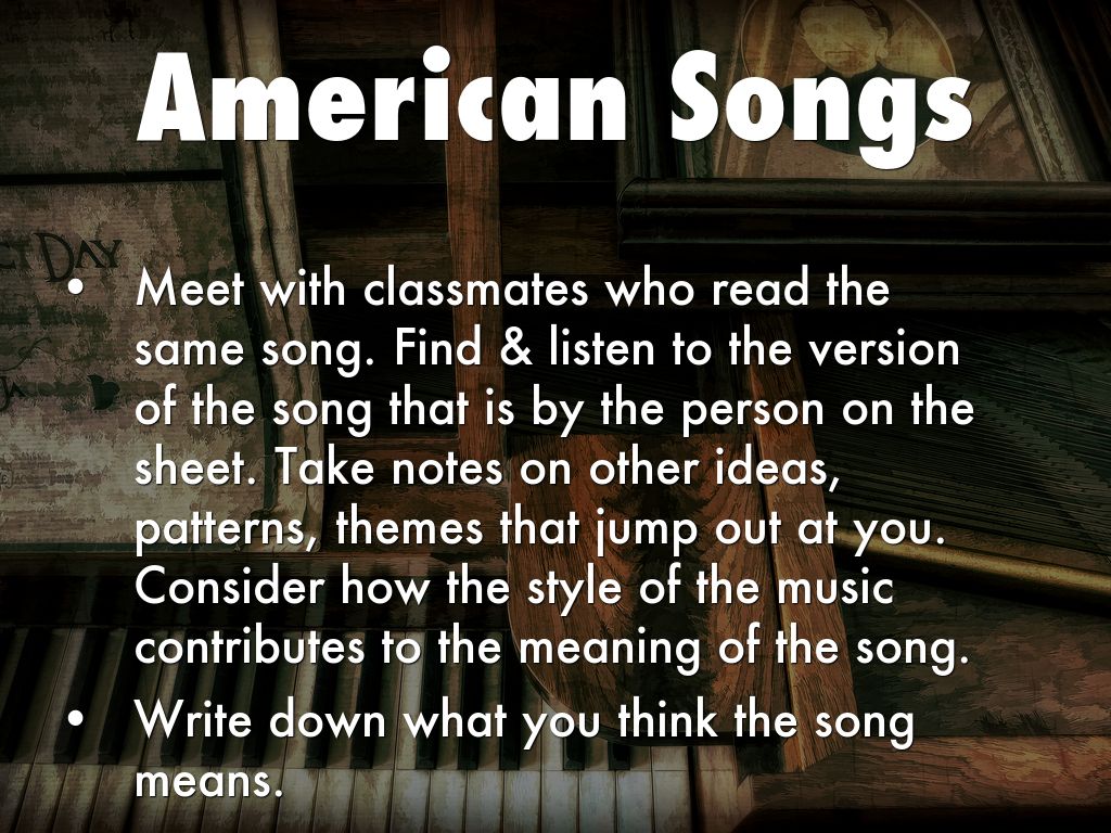 American Cultural Values by westona