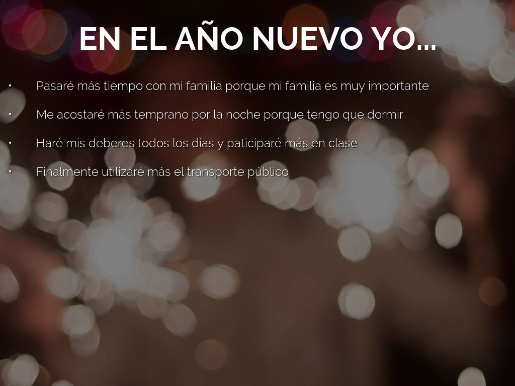 Los propósitos del año nuevo by gabriela.gebara