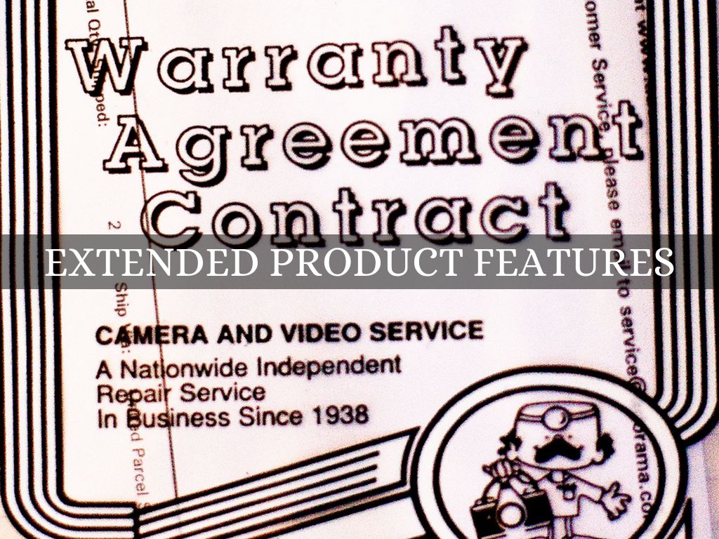 Extended Product Features by Kara Grise