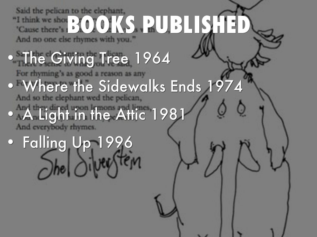 The life journey of Shel Silverstein by Sadie Slattery
