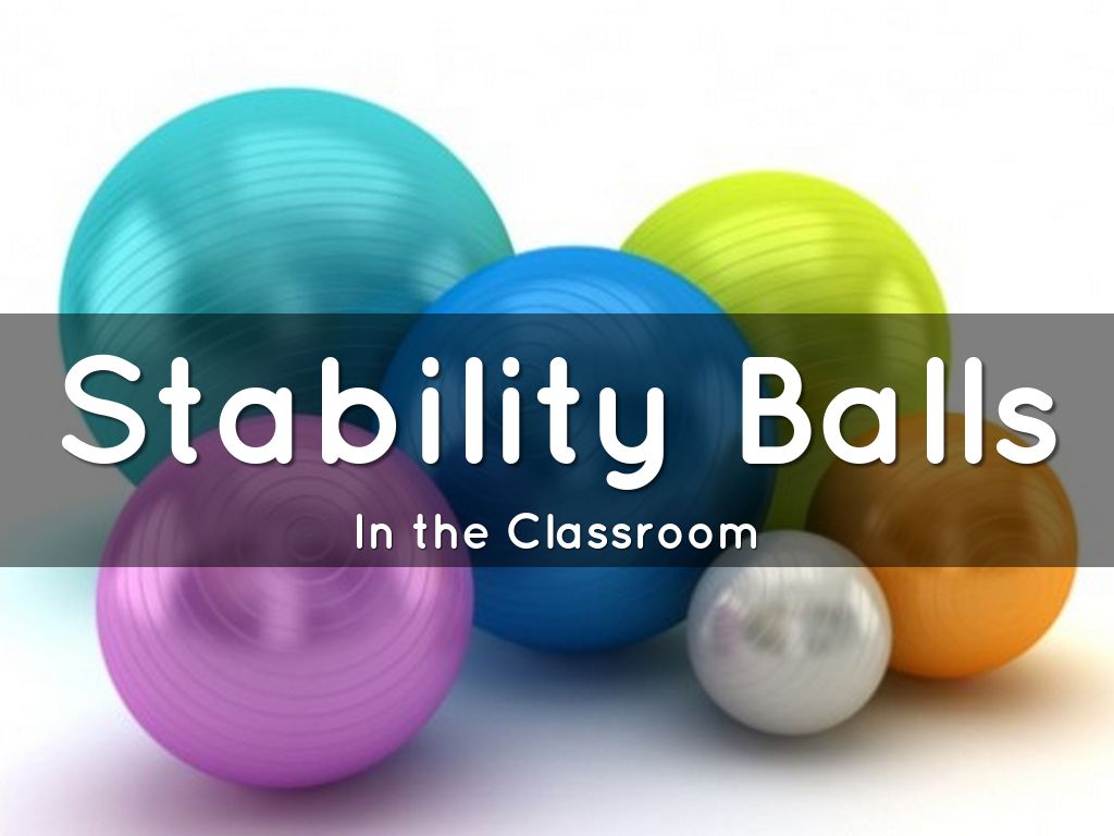 Stability Balls by Callie Chambers