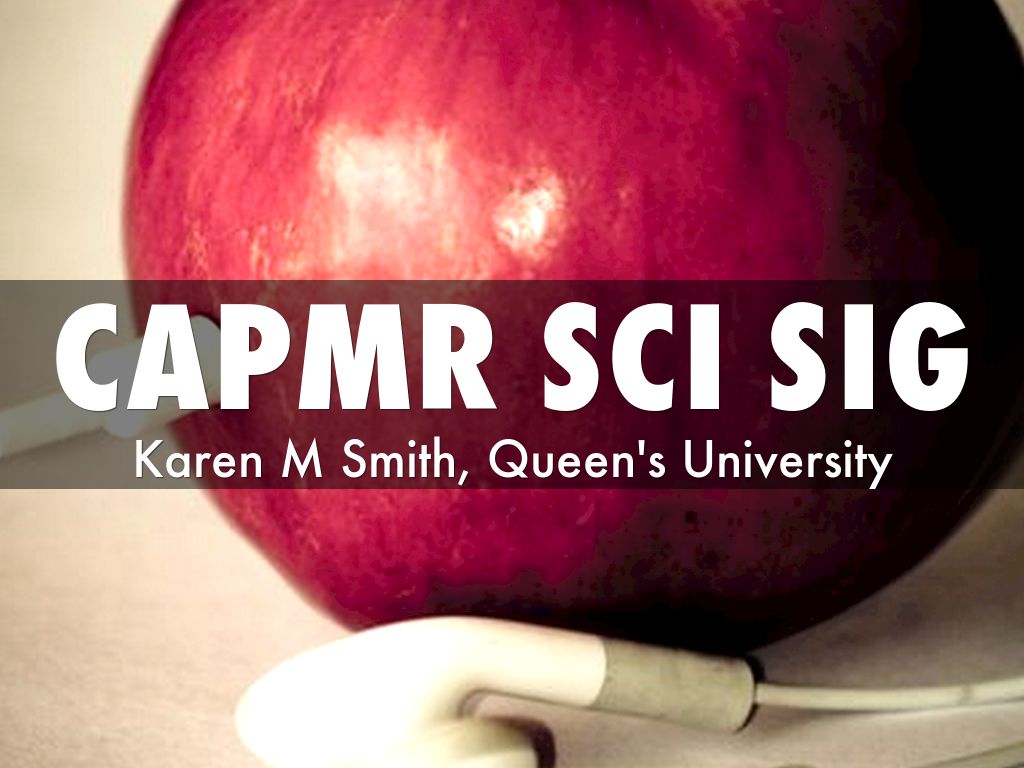 CAPMR SCI SIG by smithk2