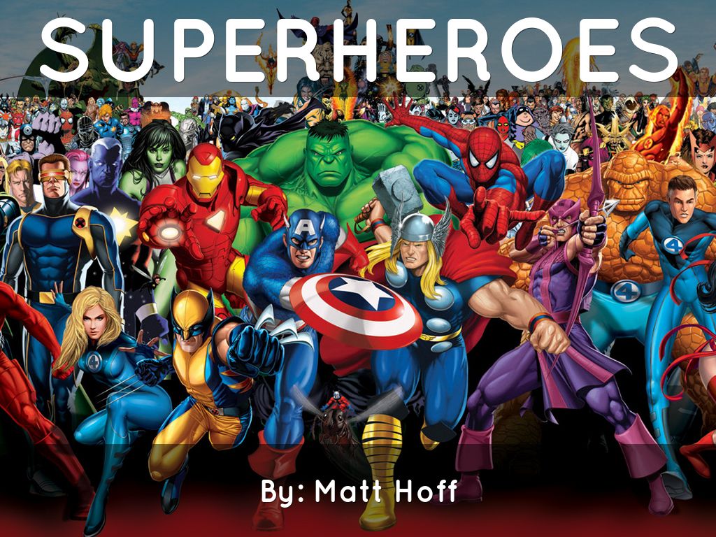 Superheros by matthewdhoff1