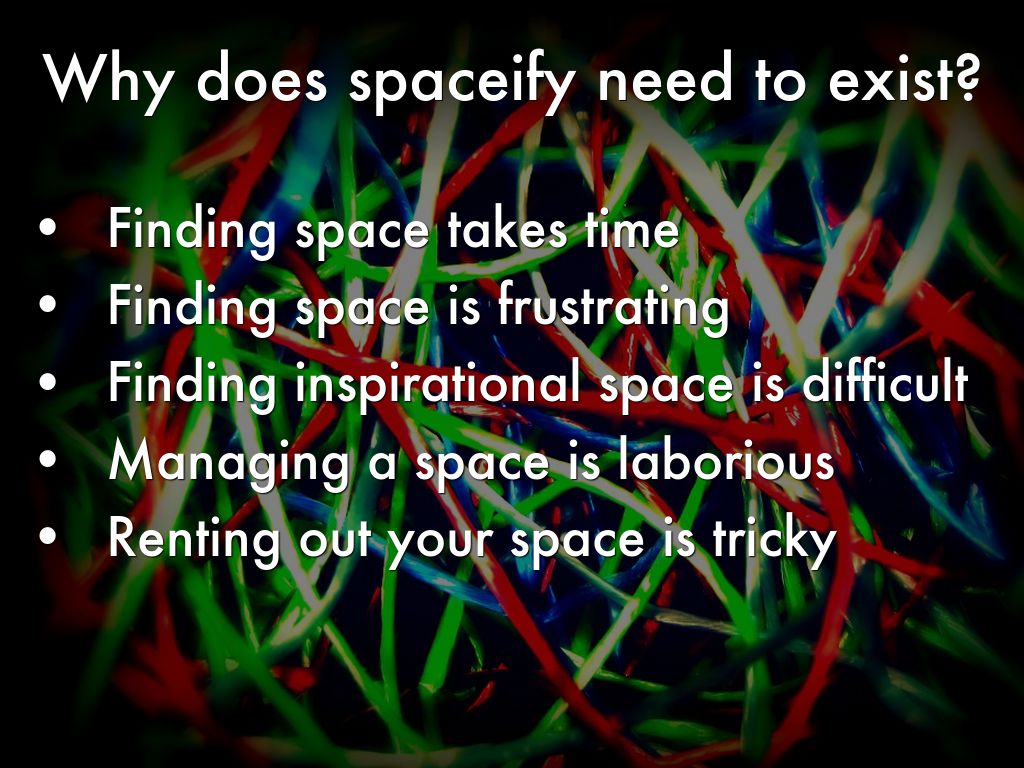 spaceify by Matthew Baker