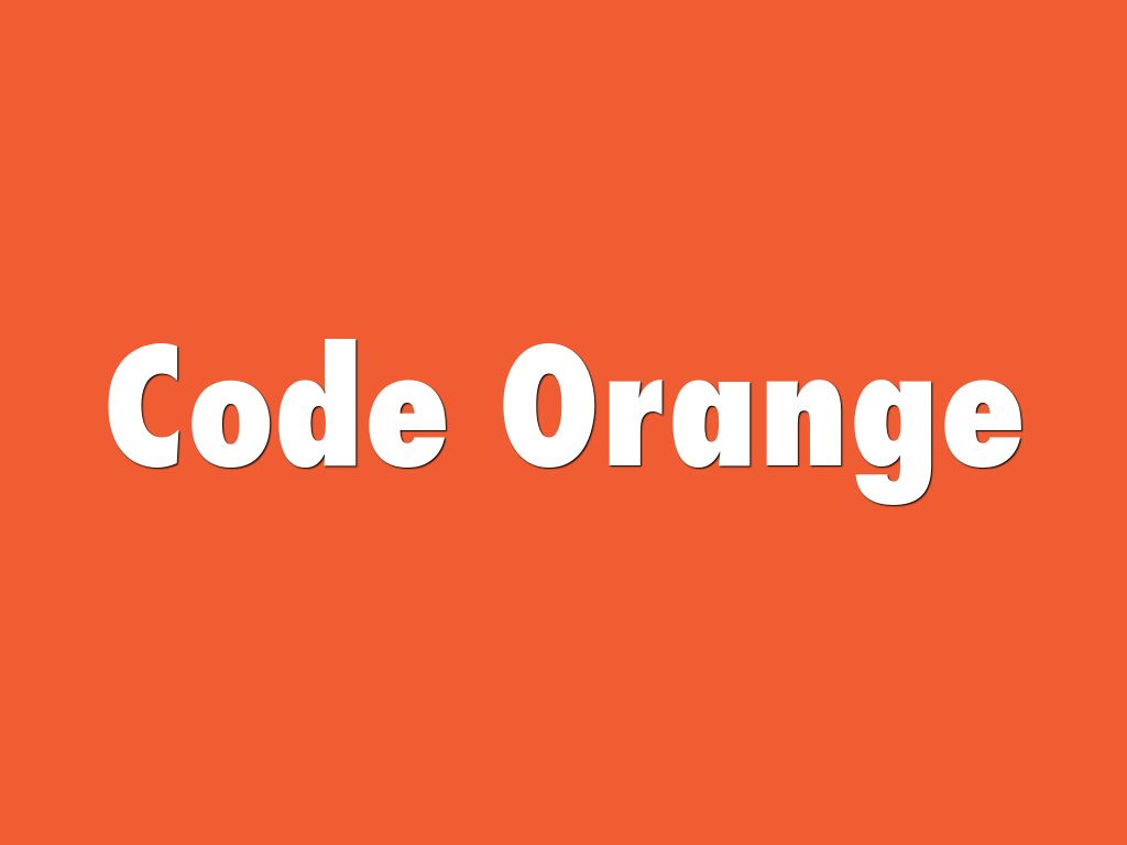 Code Orange is the new Code Black by James Truong